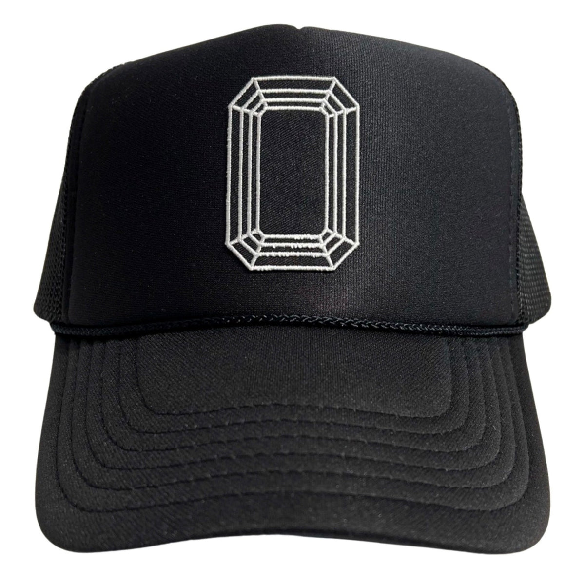 Wachler Emerald Cut Black & White Hat – Wachler Diamonds