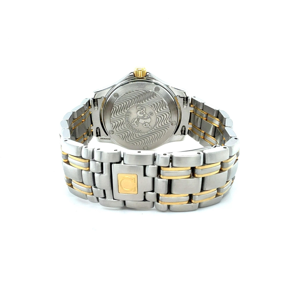 Omega Seamaster Quartz 18k Two-Tone Watch – Wachler Diamonds