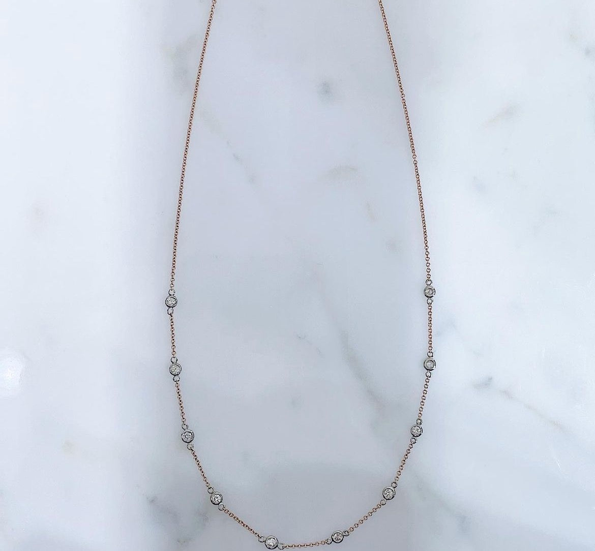 Diamonds by the Yard Necklace (Diamonds & Gold) – Wachler Diamonds